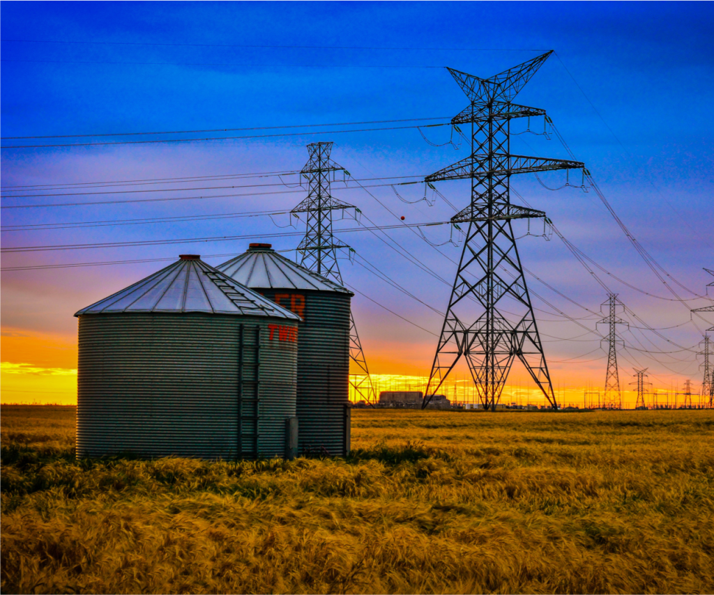 Farming & Power Lines - BHE Canada